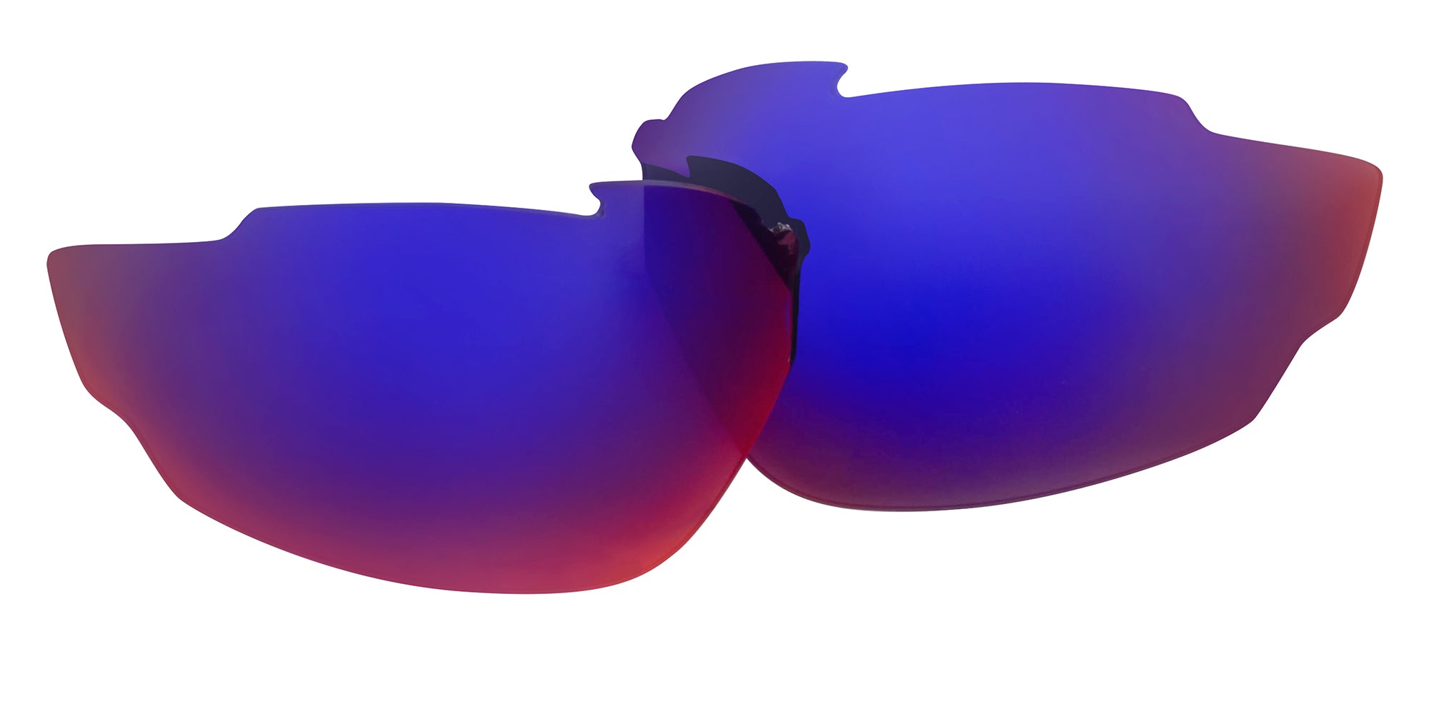 VOLT Prismatic Red Lenses|Handmade Sunglasses by Westward Leaning